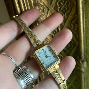 Vintage Waltham 17 Jewel Square Face Ladies Watch Deco Style - Etsy