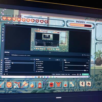 Stream Package Twitch Overlay / 8 Bit RPG Inventory Video Game Theme ...
