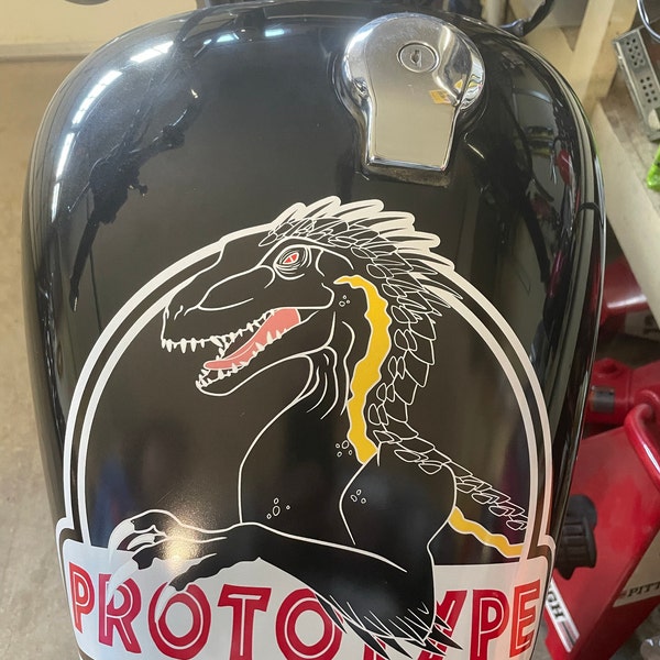 Prototype Raptor Hybrid Indoraptor Jp Vinyl Indoor Outdoor Decal - Etsy