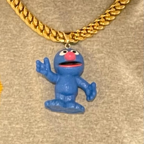 Sesame Street Yellow Big Bird Keychain Backpack Zipper Purse Chain 3 ...