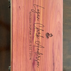 Engraved Cedar Wine Box With Lock or Latch Hand Rubbed - Etsy