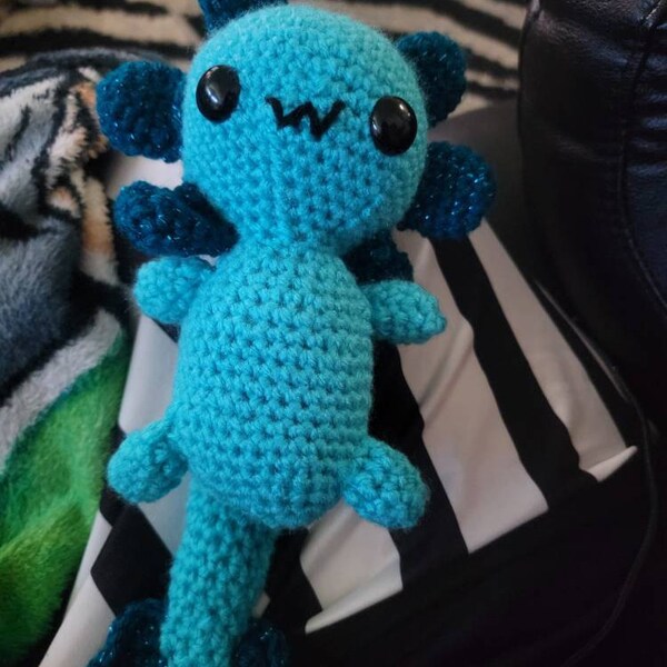 CROCHET PATTERN ONLY Blue the Sea Beast - Etsy