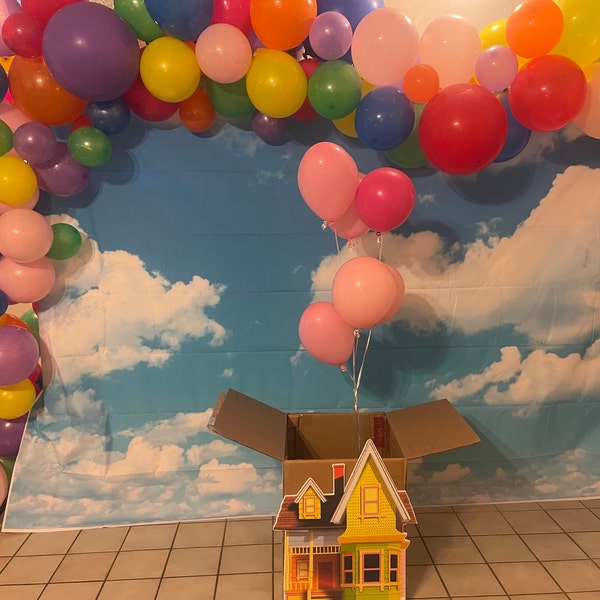 Disney UP House Character Prop Kids Party Decoration Ideas Summer ...