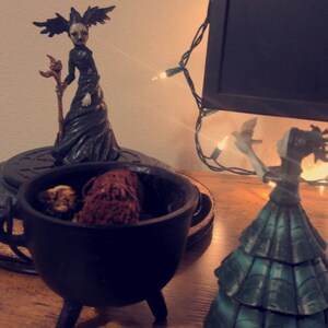 Creepy Witch Sculptures Halloween Decoration Nightmare Witch - Etsy