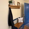Entryway Key Organizer With Mail Slot, Coat Rack With Shelf, Mail ...