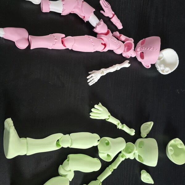 MADE to ORDER BJD, Ball Jointed Doll, Articulated Doll, Chibi Doll ...