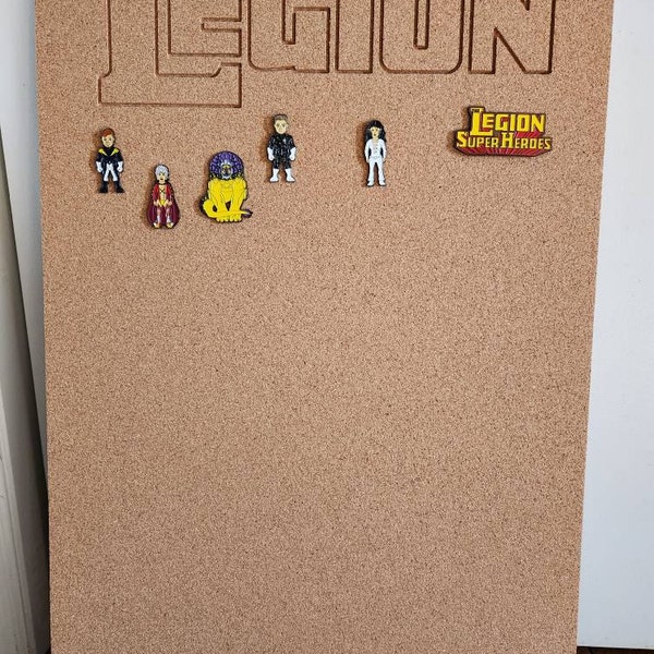 Personalized Cork Board With Engraved Name, Cork Board Letters ...