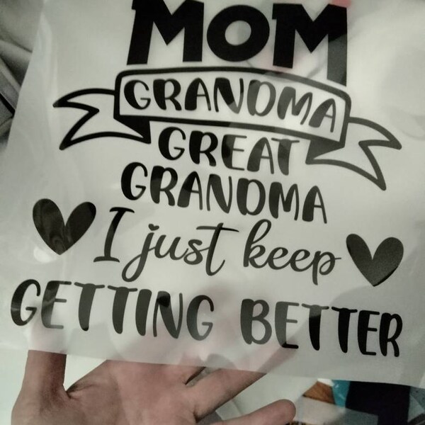 Great Grandma SVG, Grandma Svg, Grandma Saying Svg, Grammy Svg, Great ...