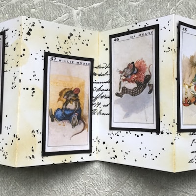 Quirky Tea Cards animal Themed Digital Tea Cards, DIGI21 50 - Etsy UK