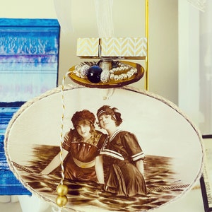 Wood Nymph Doll Postcard Artist Woman Lady Girl, Forest Trees Long Hair ...