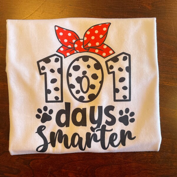 101 Days Smarter Svg, 101 Days Smarter Dalmatian Svg, Dalmatian ...