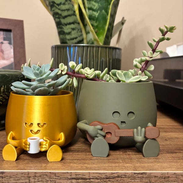 Official Happy Face Planter! Cute, Silly and Funny Planters for Your ...