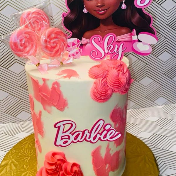 Printable Digital Cake Topper, Personalised Birthday Cake Topper ...