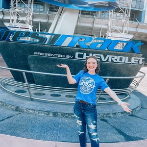 Test Track Shirt, Disney, EPCOT Shirt, Testtrack Shirt, Disney Vacation ...