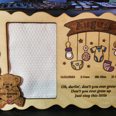 USG Photo Frame. Set of 3 Models. Laser Cut Files. Cdr, Ai, Svg, Dxf ...