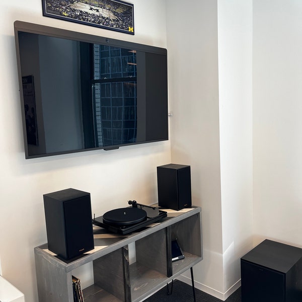 The Layla Record Storage Cabinet | Record Player Stand | Record Player ...