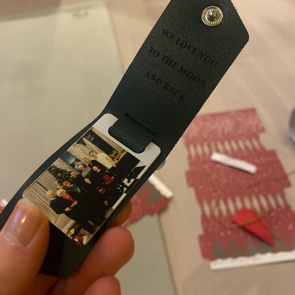 Personalized Leather Magnetic Bookmarks,custom Leather Book Mark ...