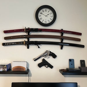 Minimalistic Natural Wood Desktop Stand Holder for Staff | Etsy