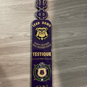 Custom Greek Fraternity and Sorority Paddles - Etsy