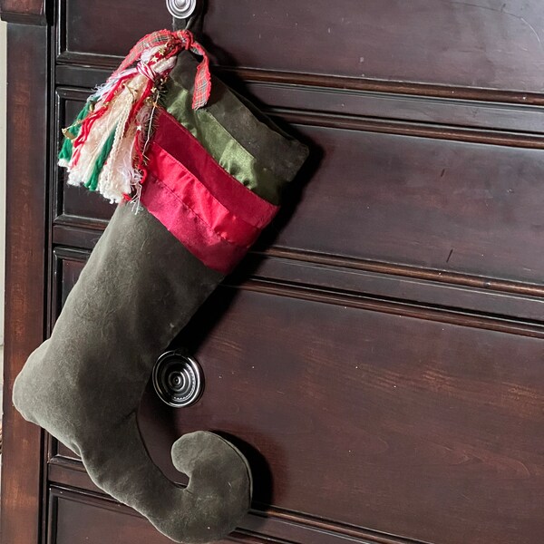 Mixed Media Stocking Tassel Gift Handmade Tassel Gumdrop Anthropologie ...