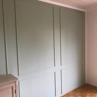 Ready to Assemble Wall Molding Package, Pre-cut Factory Primed, Wall ...