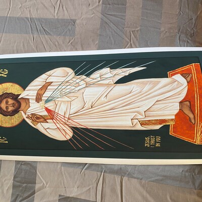 Christ the Divine Mercy, Icon Print - Etsy