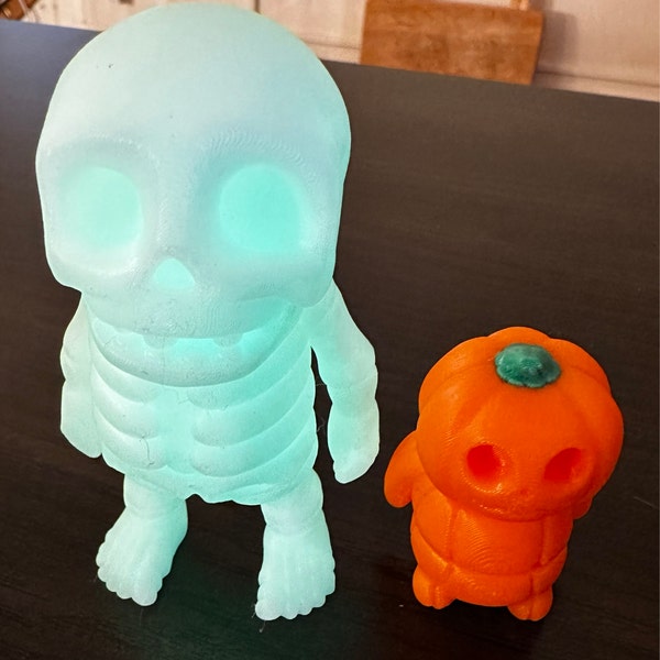 Flexi Skeleton 3D Printed Spookiness Halloween Fidget Decor - Etsy