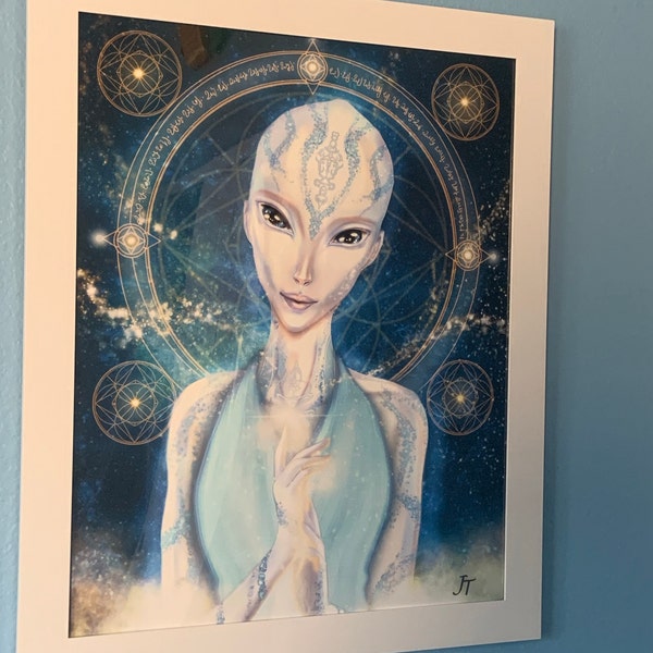 Andromedan Light Language Activation Code Digital Art Print - Etsy