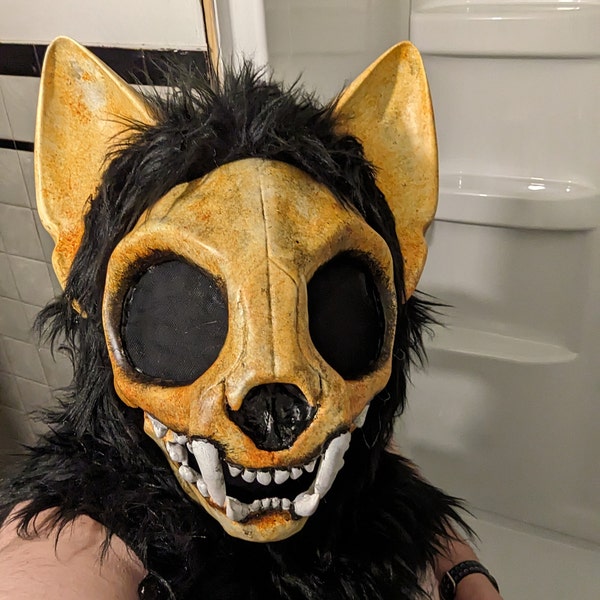Cosplay Skulldog Skull Dog Mask Fursuit Animal Mask Halloween Cosplay ...