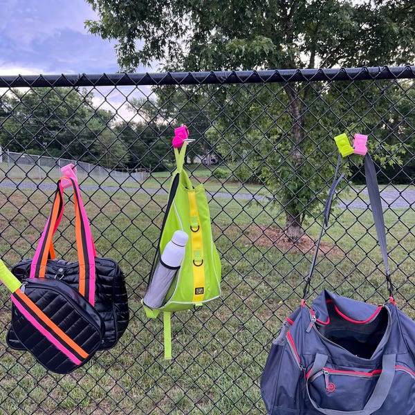 Attachable Pickleball Bag Hook Personalized for Hanging on Fence ...