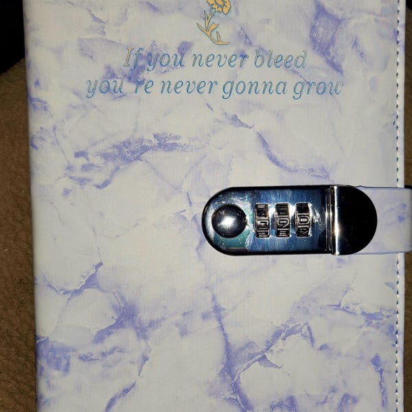 Personalized Lock Journal: Heart-shaped Lock & Key Diary - Etsy