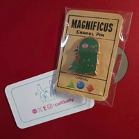 Inscryption Glow-in-the-dark Hard Enamel Pins - P03, Leshy, Grimora ...