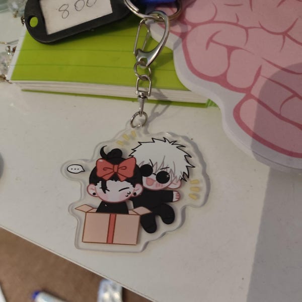 Jujutsu Kaisen Keychain, Gojo Geto Keychain - Etsy