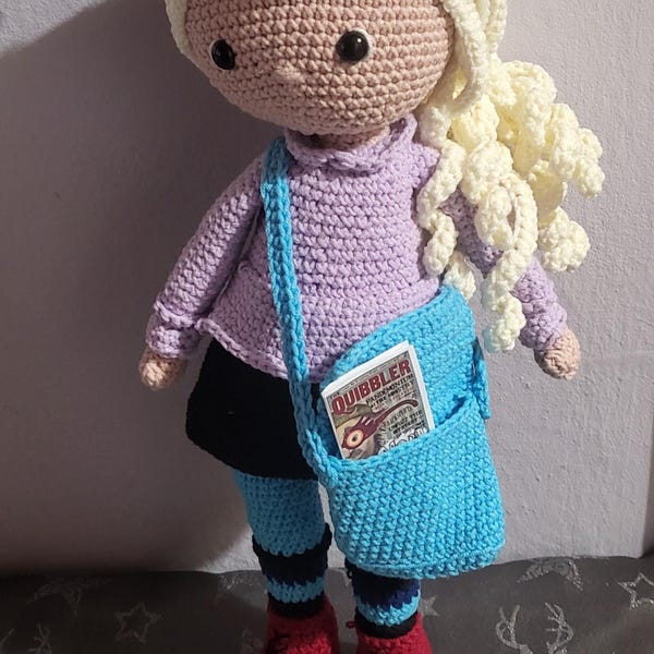 Crochet PATTERN the Doll With Arrows Amigurumi Doll Crochet Doll ...