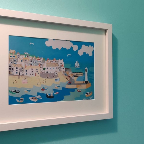 Mevagissey, Cornwall, Richard Lodey, Art Print, Association of British ...