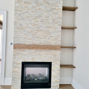 Custom Floating Shelves Any Length, Width and Height. Solid Wood Wall ...