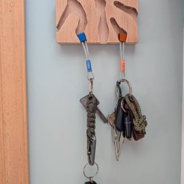 Climbing Keychain Nut - Etsy UK