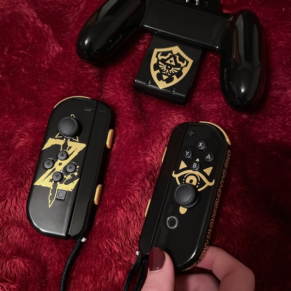Custom the Legend of Zelda Breath of the Wild Themed Nintendo Switch ...