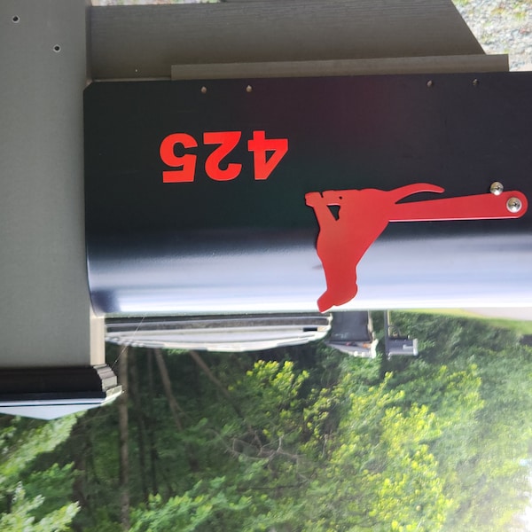 Dog Mailbox Flag: Plasma Cut Metal Art, Custom Breed - Etsy