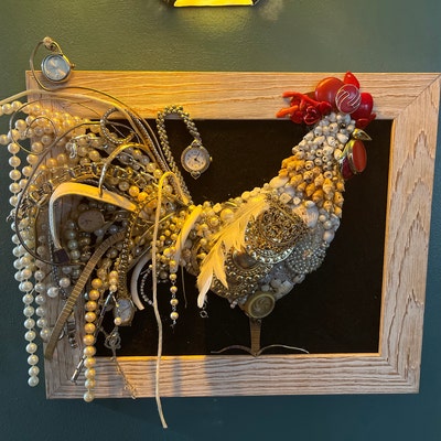 Vintage Jewelry Art Framed Vintage Jewelry Art Pictures Framed Jewelry ...