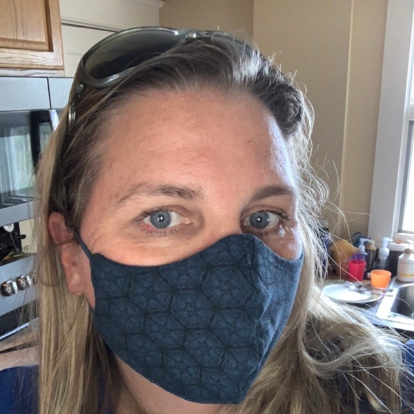 Natural Fiber Face Mask Medium Size/dust Mask/washable and Reusable ...