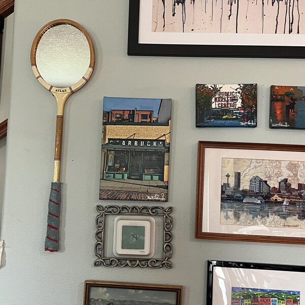 Upcycled Drum Clock: Recycled Street Signs and Drums - Etsy