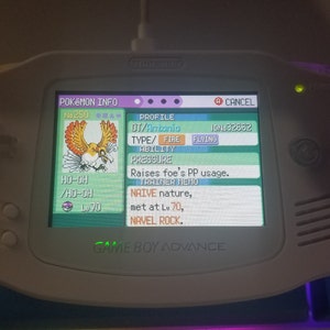 The Latest Tech Gameboy Color GBC Black Shell logo Color Can - Etsy