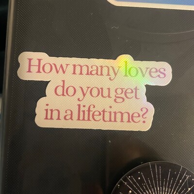 Magnolia Parks Sticker, Magnolia Parks, How Many Loves Do You Get in a ...