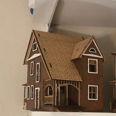 1:48 O Scale assembled Two Story House, Miltion Villa. - Etsy