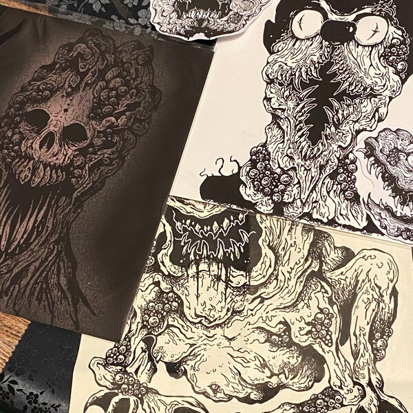 Parasite Girls Sticker Pack - Etsy