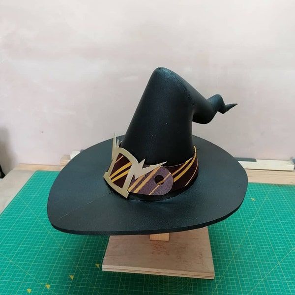 Witch Magical Hat: DIY Printable EVA Foam Hat Pattern for Cosplay ...