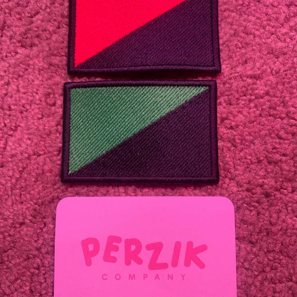 Progress Pride Flag Embroidered Patch LGBT Gay Queer Trans Hook and ...