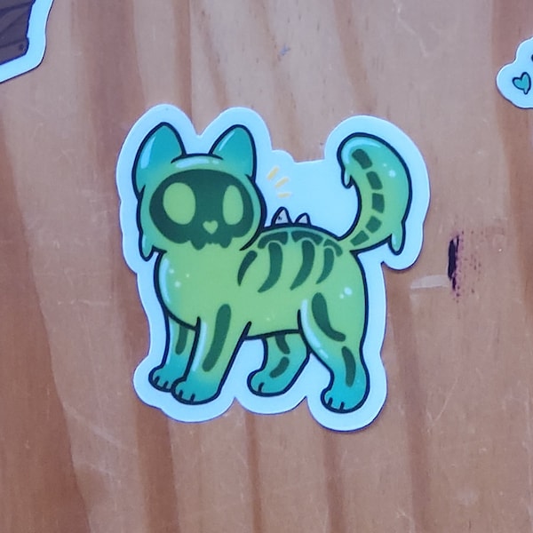 Slime Cat - Shadowlands World of Warcraft Vinyl Weatherproof Clear ...