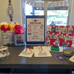 Baseball Concessions Printable Banner INSTANT DOWNLOAD by Beth - Etsy